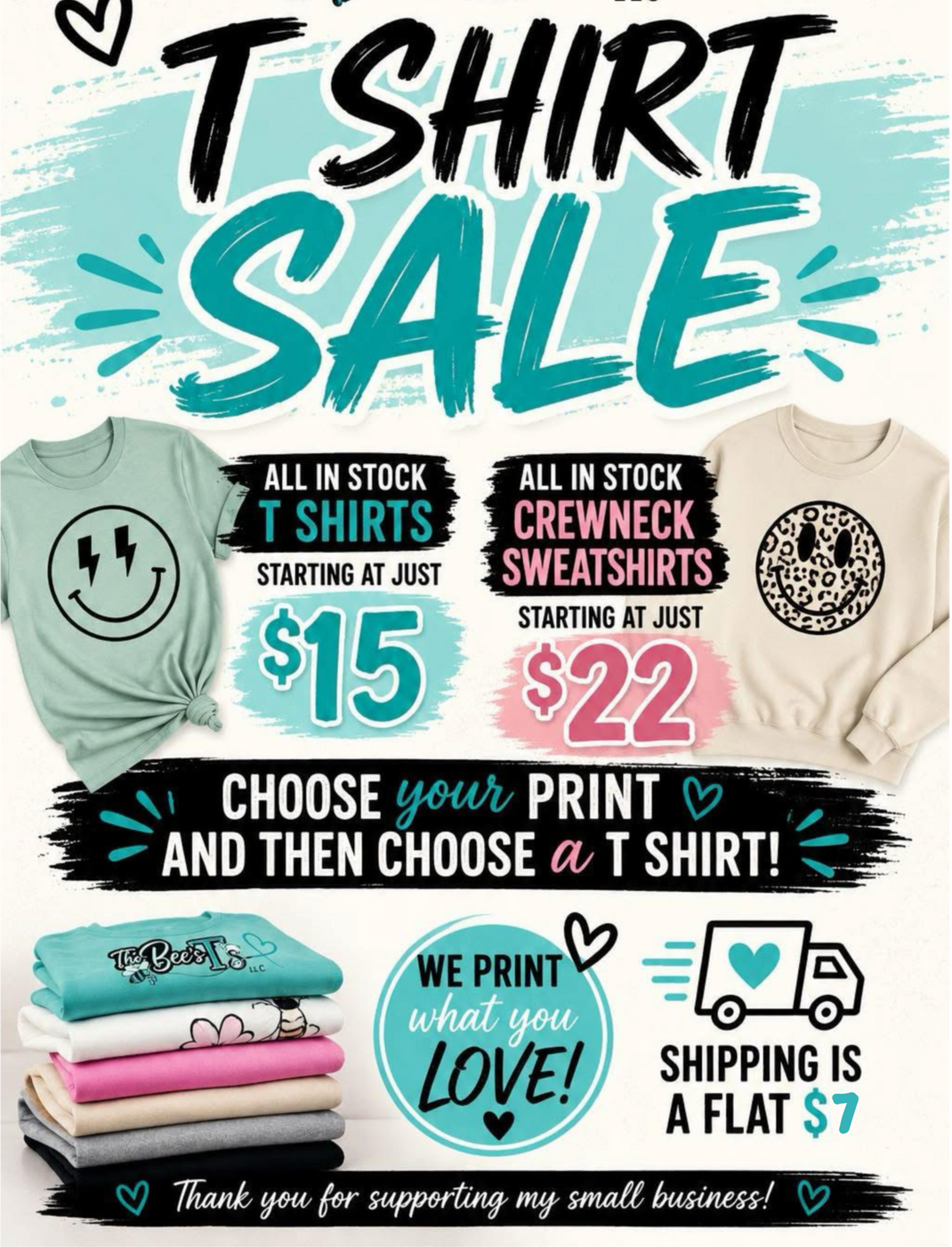 Summer Sale – Page 2 – The Bee’s T’s LLC